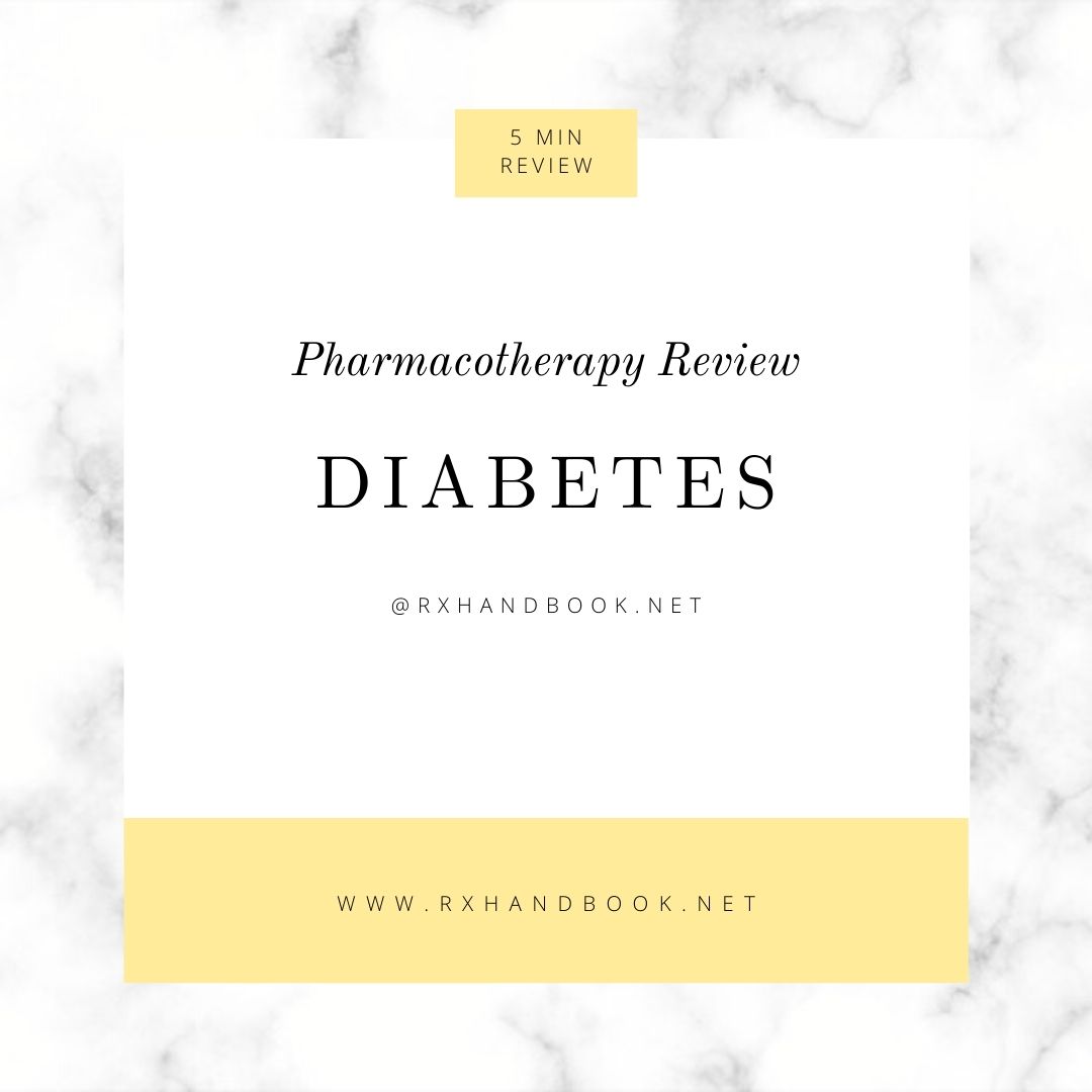 Diabetes Review Cards - RxHandbook