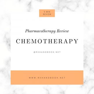 Chemotherapy Review Cards - RxHandbook